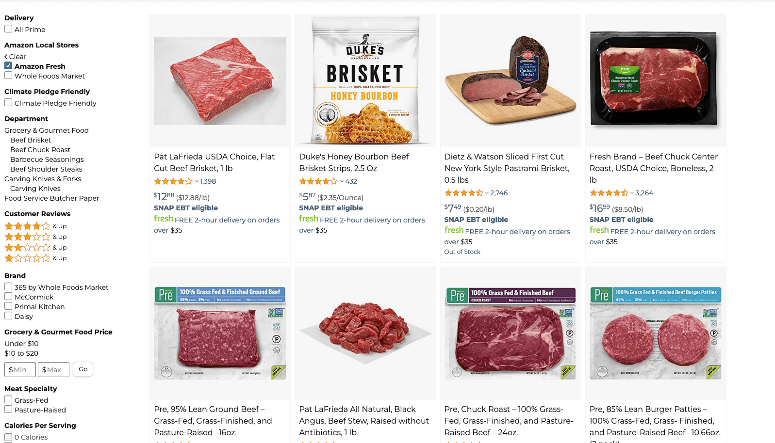 Where To Buy Beef Brisket (Best Places Online & Grocery Stores)